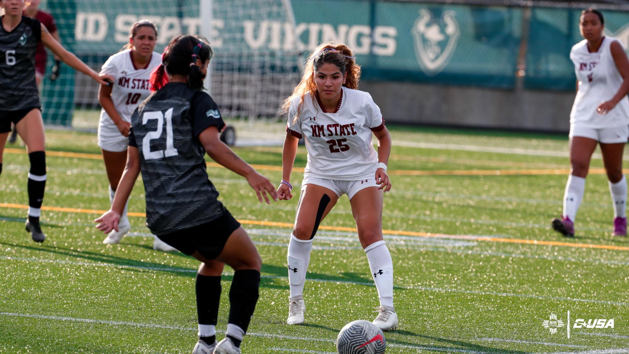 Nmsu Soccer Earns Their First Win In Conference Usa Nmsu Round Up